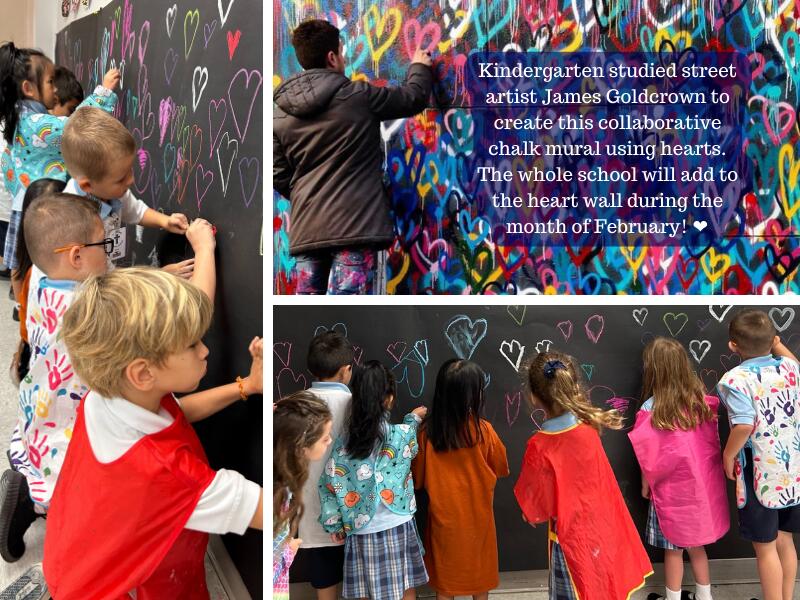 Heart Mural | St. Coleman Catholic School