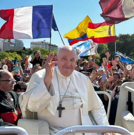 World Youth Day: so close to the pope! | St. Coleman Catholic School