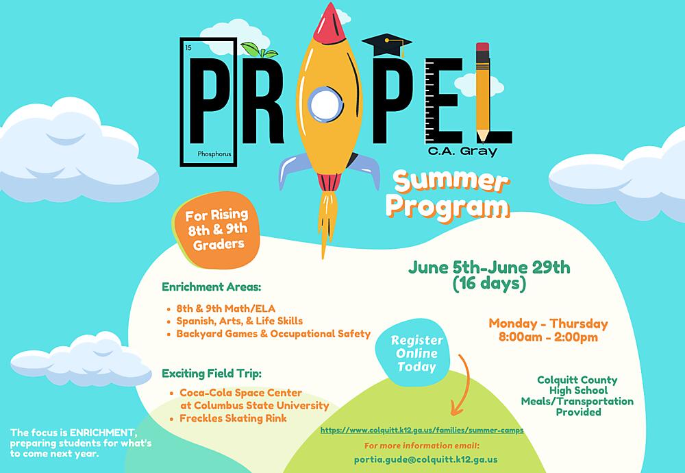 Propel Summer Program | Gray Junior High School