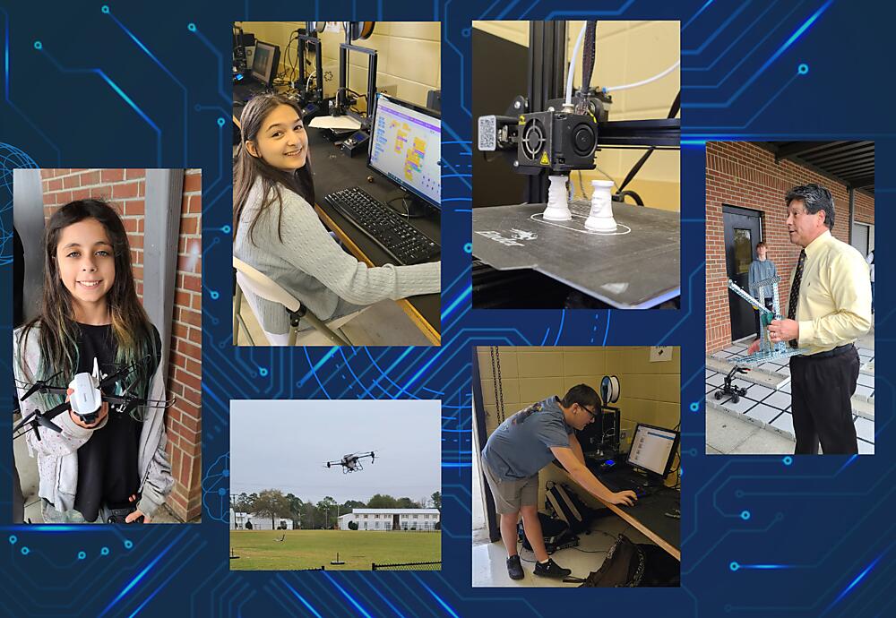 Robots and coding and drones, oh my! | Gray Junior High School