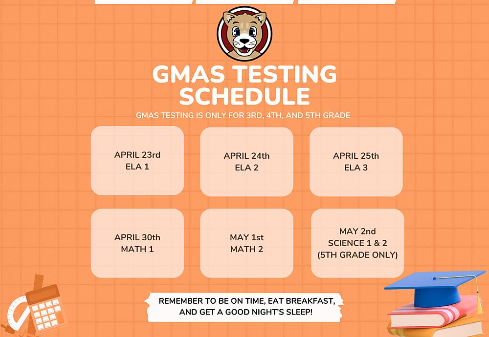 Georgia Milestones Testing | Cox Elementary School
