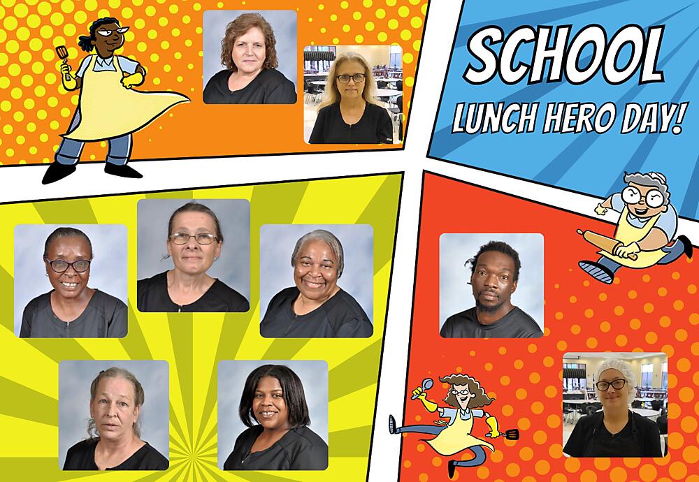School Lunch Hero Day | Gray Junior High School