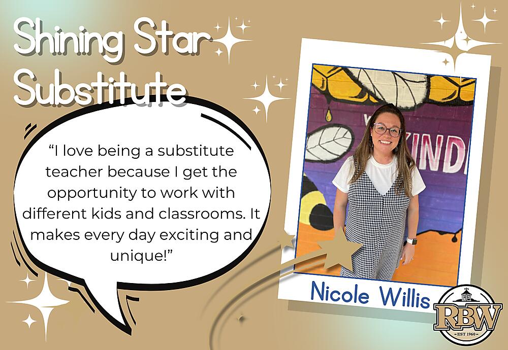 Star Substitute Teacher | Wright Elementary School