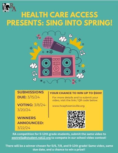 Sing Into Spring! | Renaissance Academy