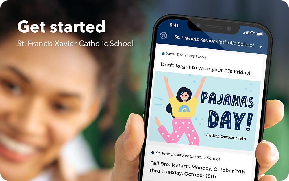 Download the Xavier mobile app! | St. Francis Xavier