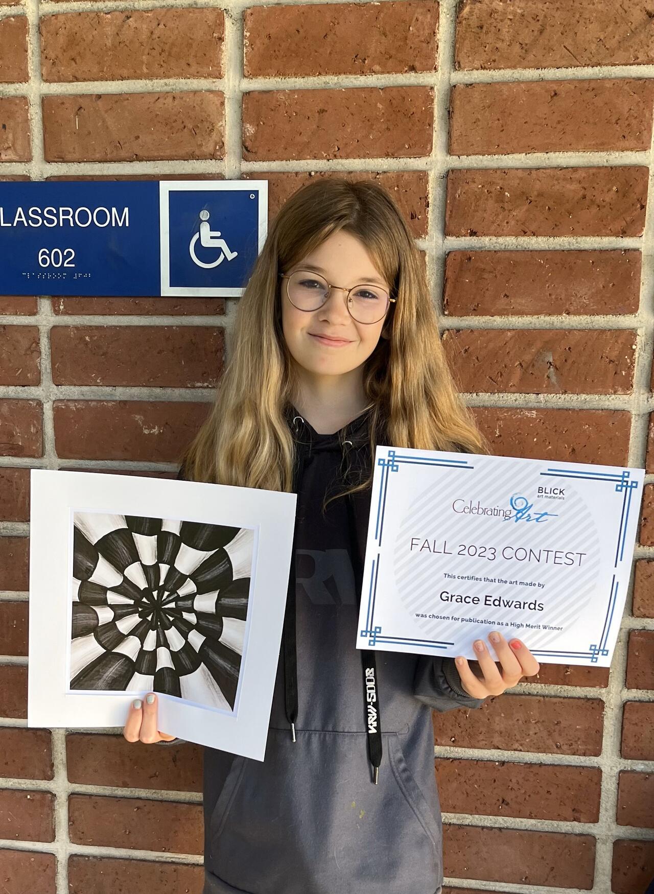 Celebrating Excellence in Arts: Grace Edwards Shines in National ...