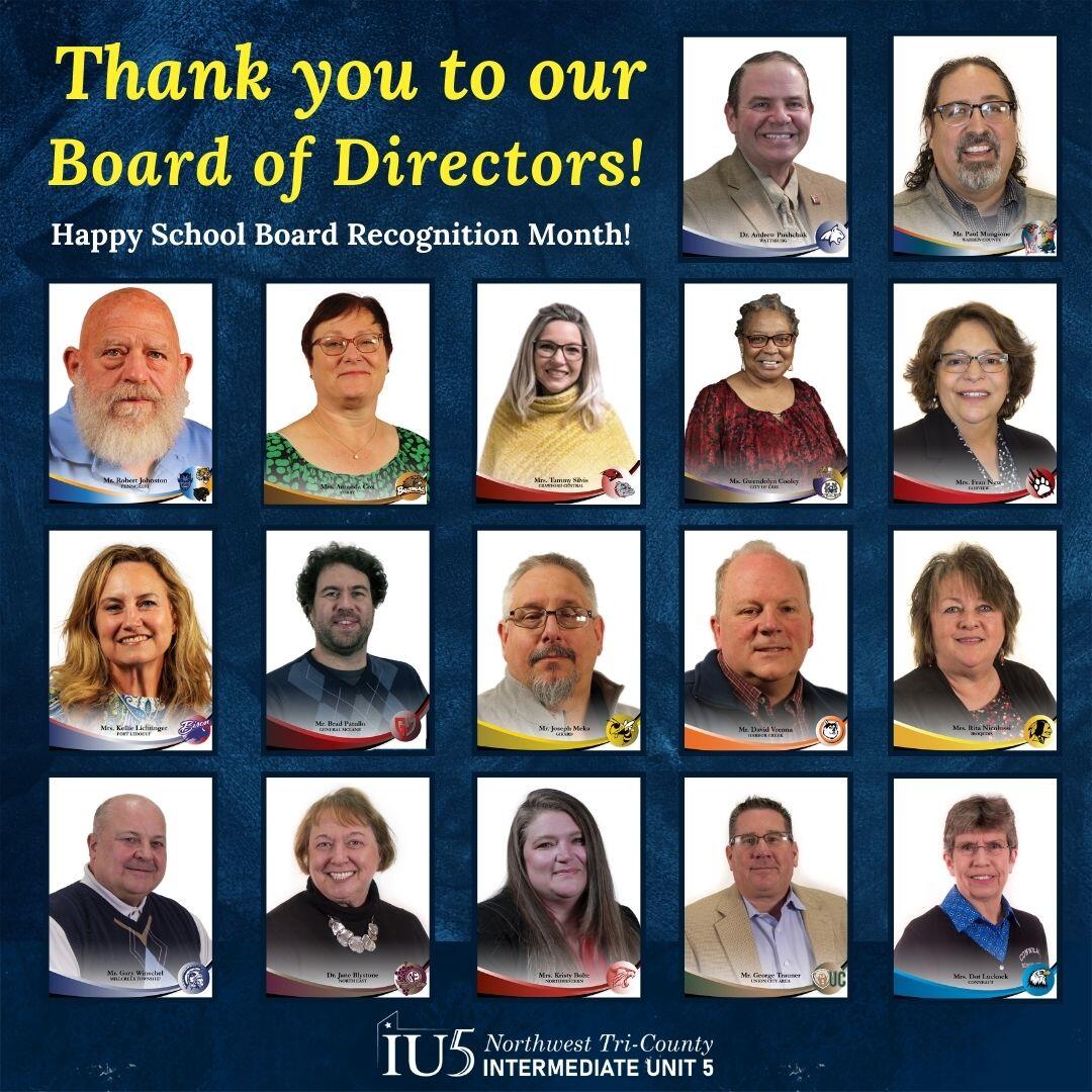 School Board Recognition Month | Northwest Tri-County IU5