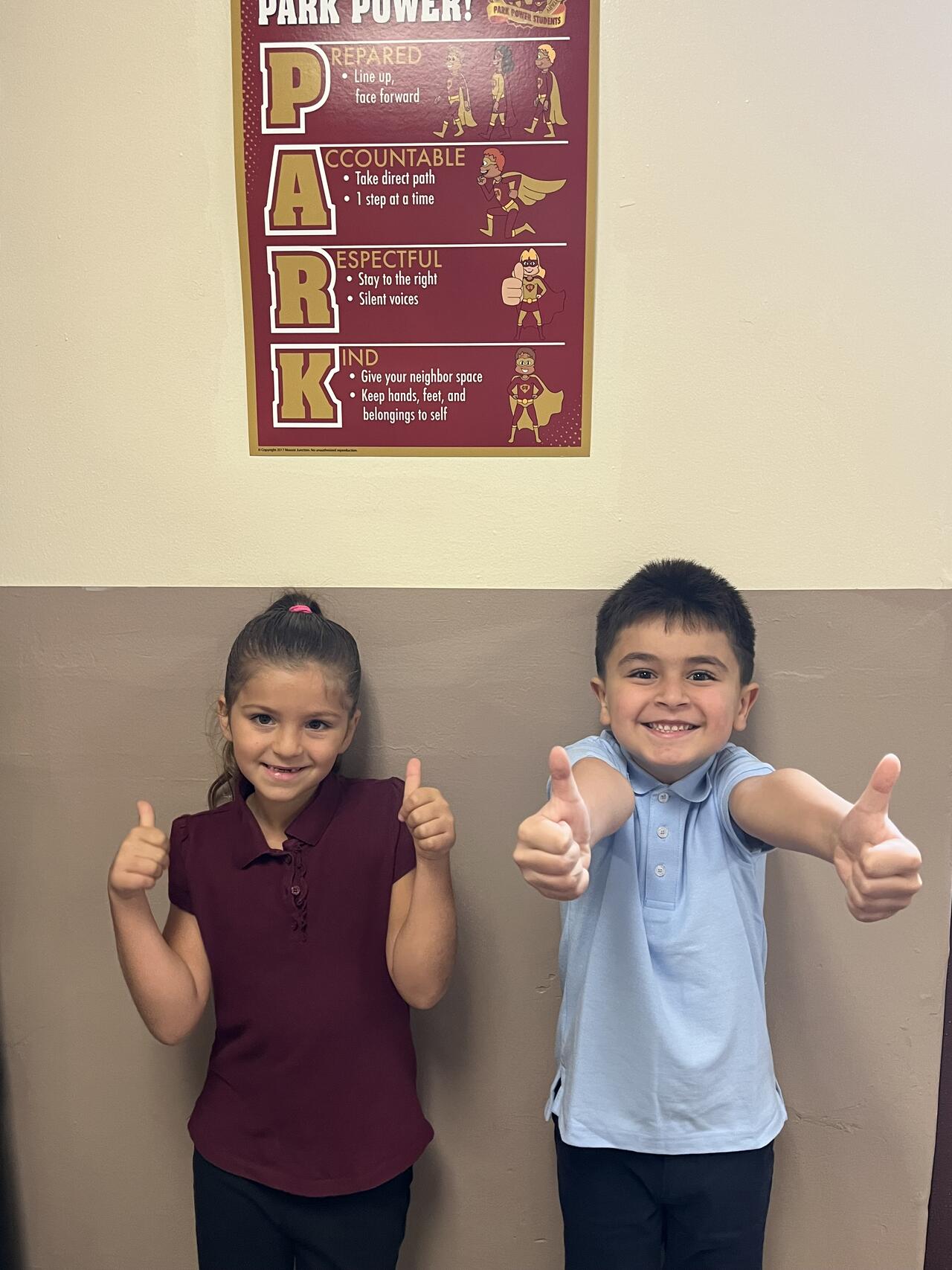 School Wide Rule Review 2022: Hallway | Park Elementary School