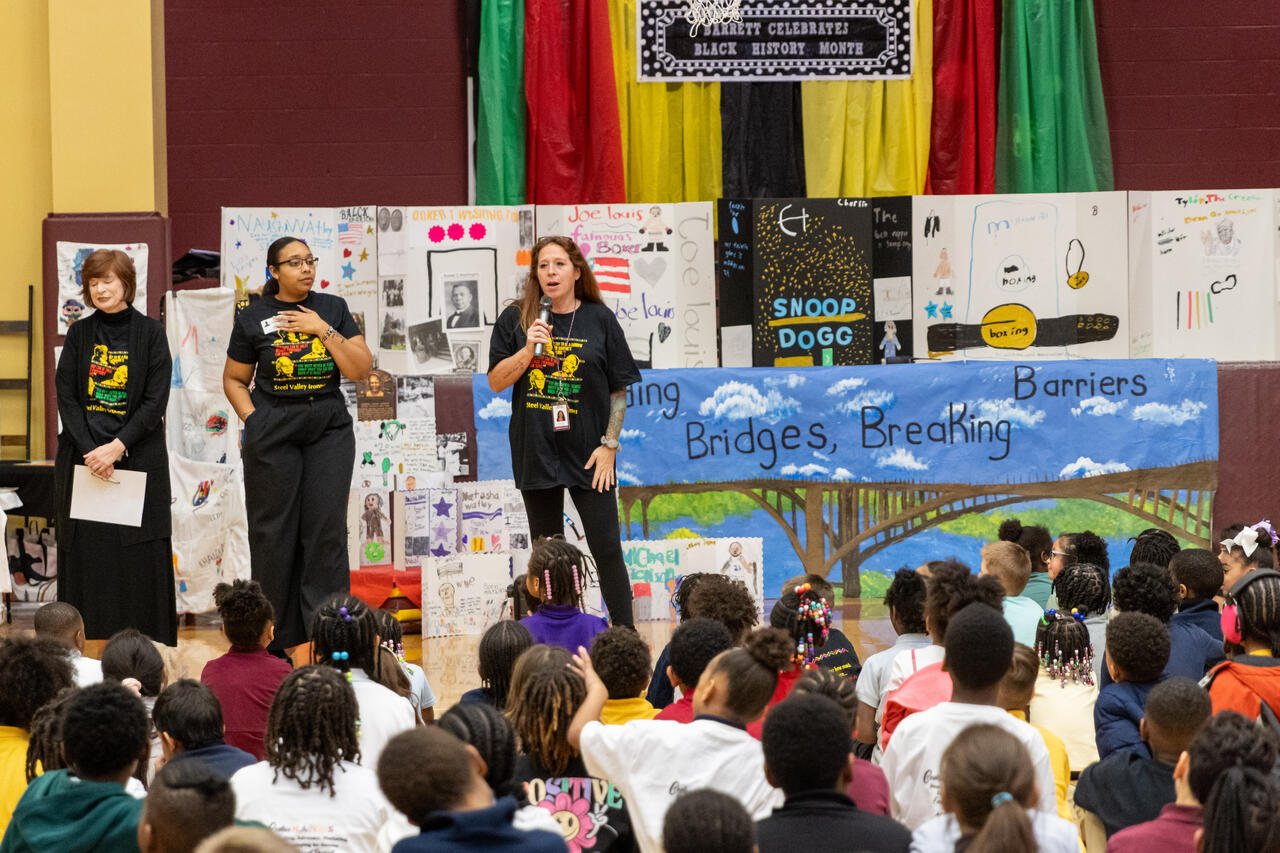 Culture, history on display at annual Barrett Elementary Black History ...