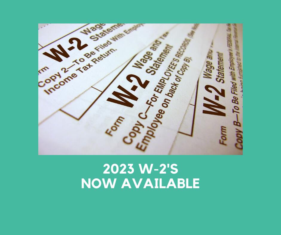 District 99 Staff 2023 W-2s Now Available | District 99