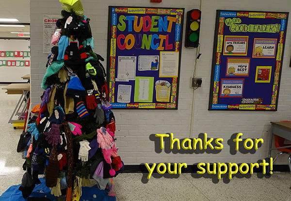 Thanks for Supporting our 2018 Trim-a-Tree Hat & Mitten Drive | Helen ...