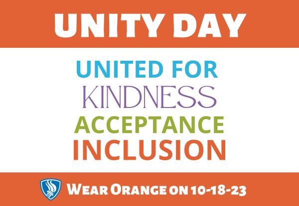 Celebrate Unity Day by Wearing Orange on October 18! | John A. Bannes Elementary School
