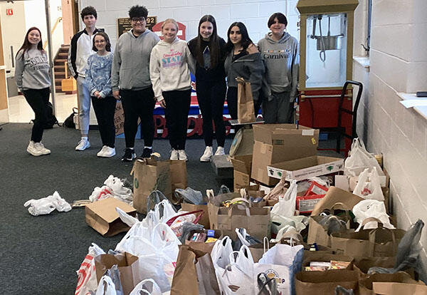 And the winner of the 2024 Annual Food Drive is ... Prairie View Middle ...