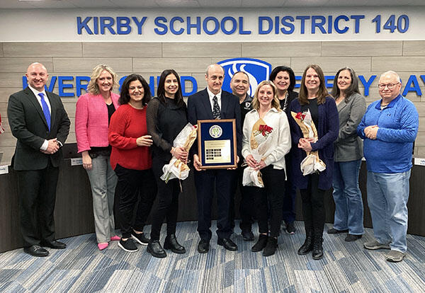 KSD 140 Earns Meritorious Budget Award for 19th Consecutive Year | District