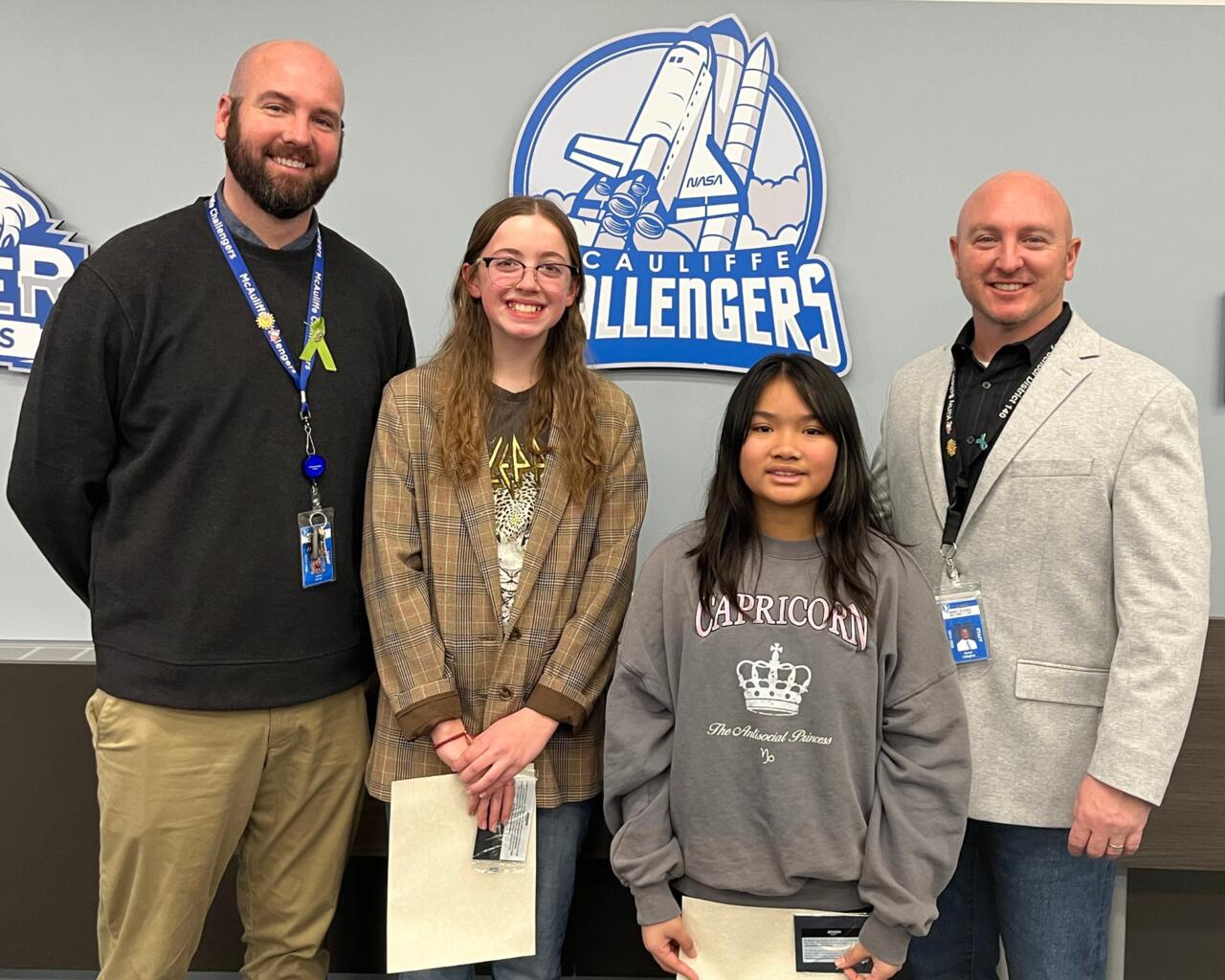 District 140 Spelling Bee Won by McAuliffe’s Jillian C.! | Christa ...