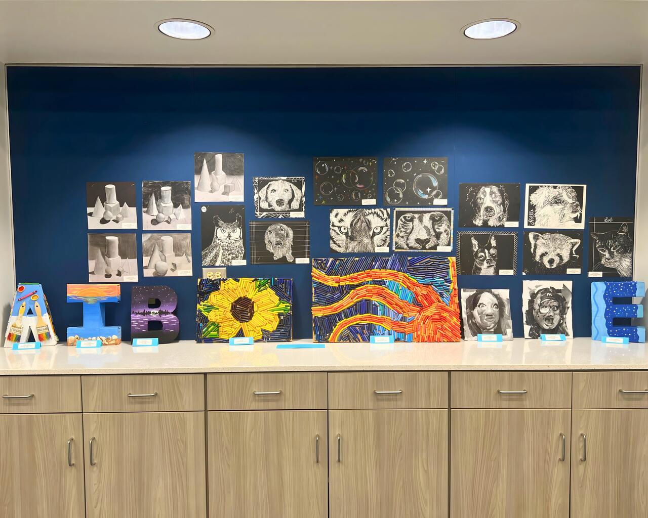 Student Artwork on Display at the Administration Center - January 2026 ...