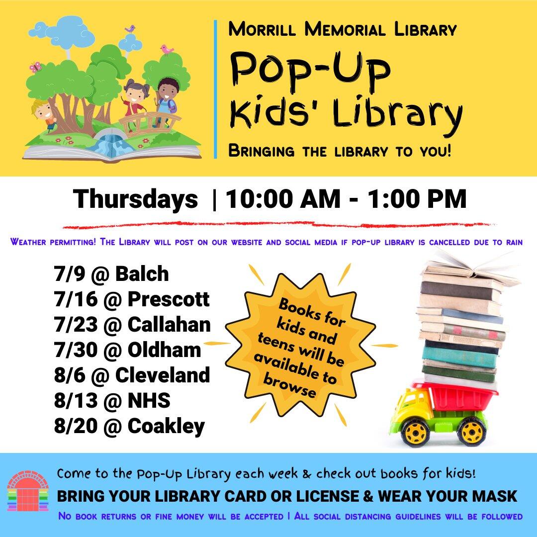 Pop-Up Kids' Libraries Are Coming! | Cleveland Elementary School