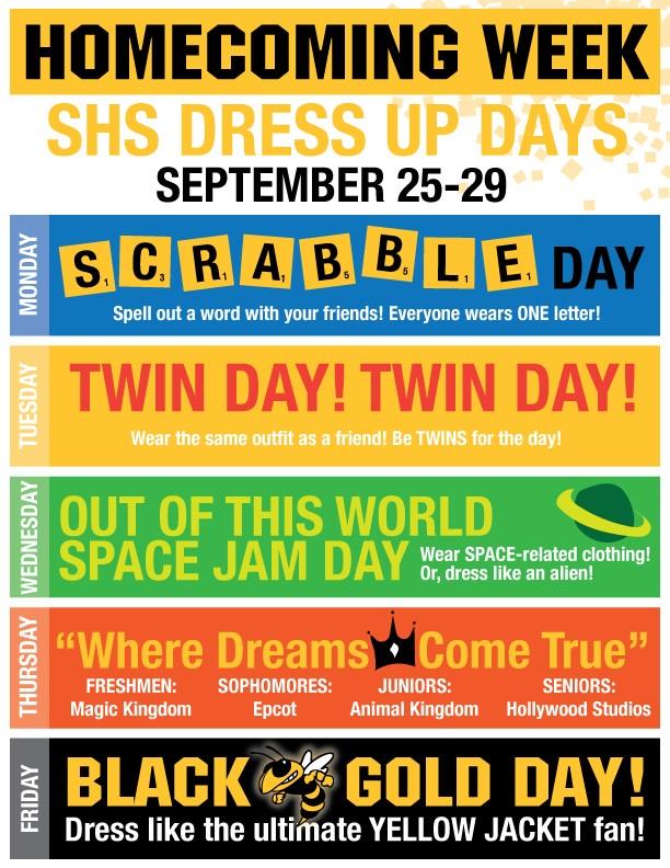 Get Your Spirit On! Homecoming 2017 September 25-29 | Starkville ...