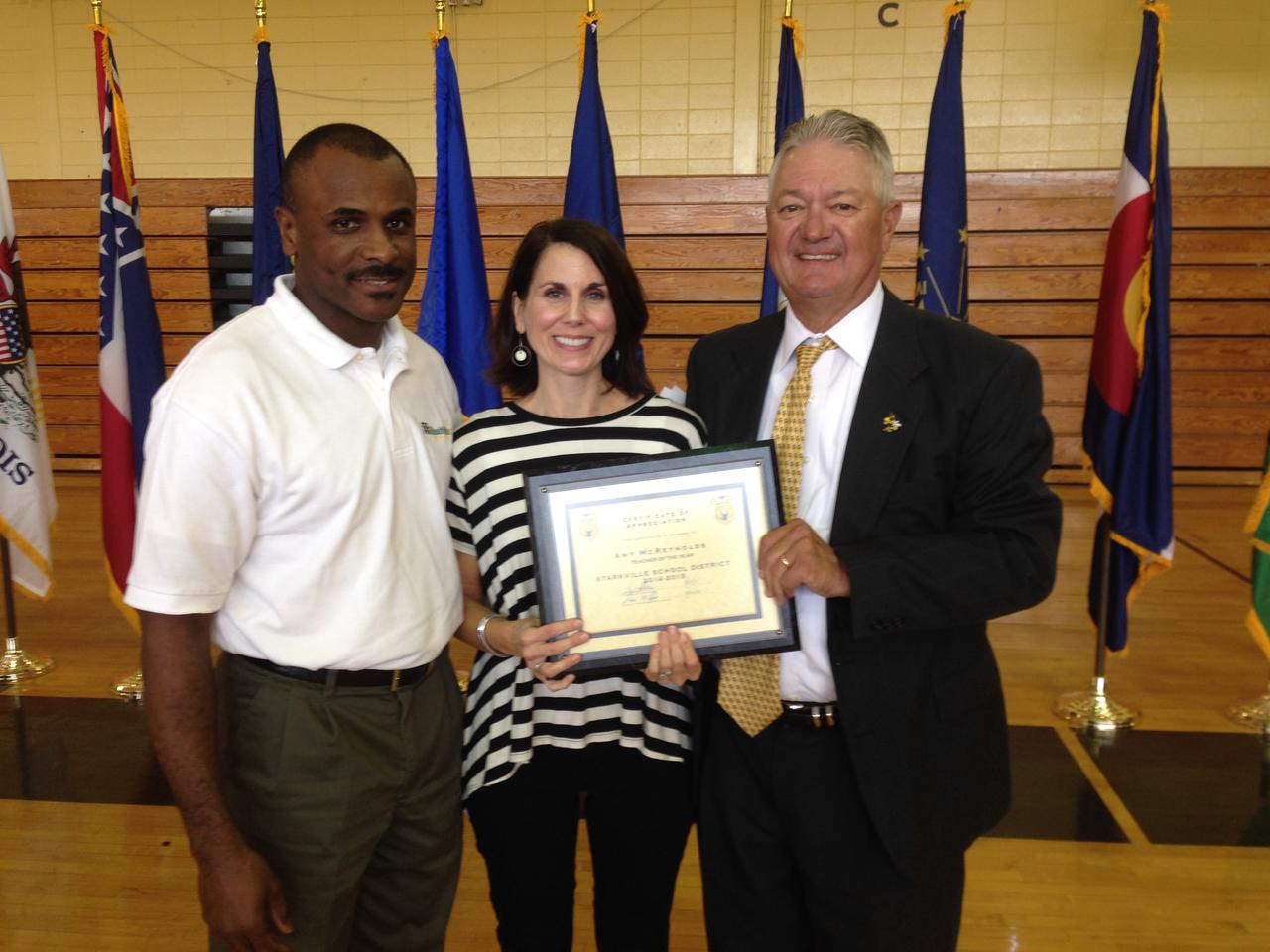 SOCSD Teacher of the Year Amy McReynolds | Starkville Oktibbeha School ...