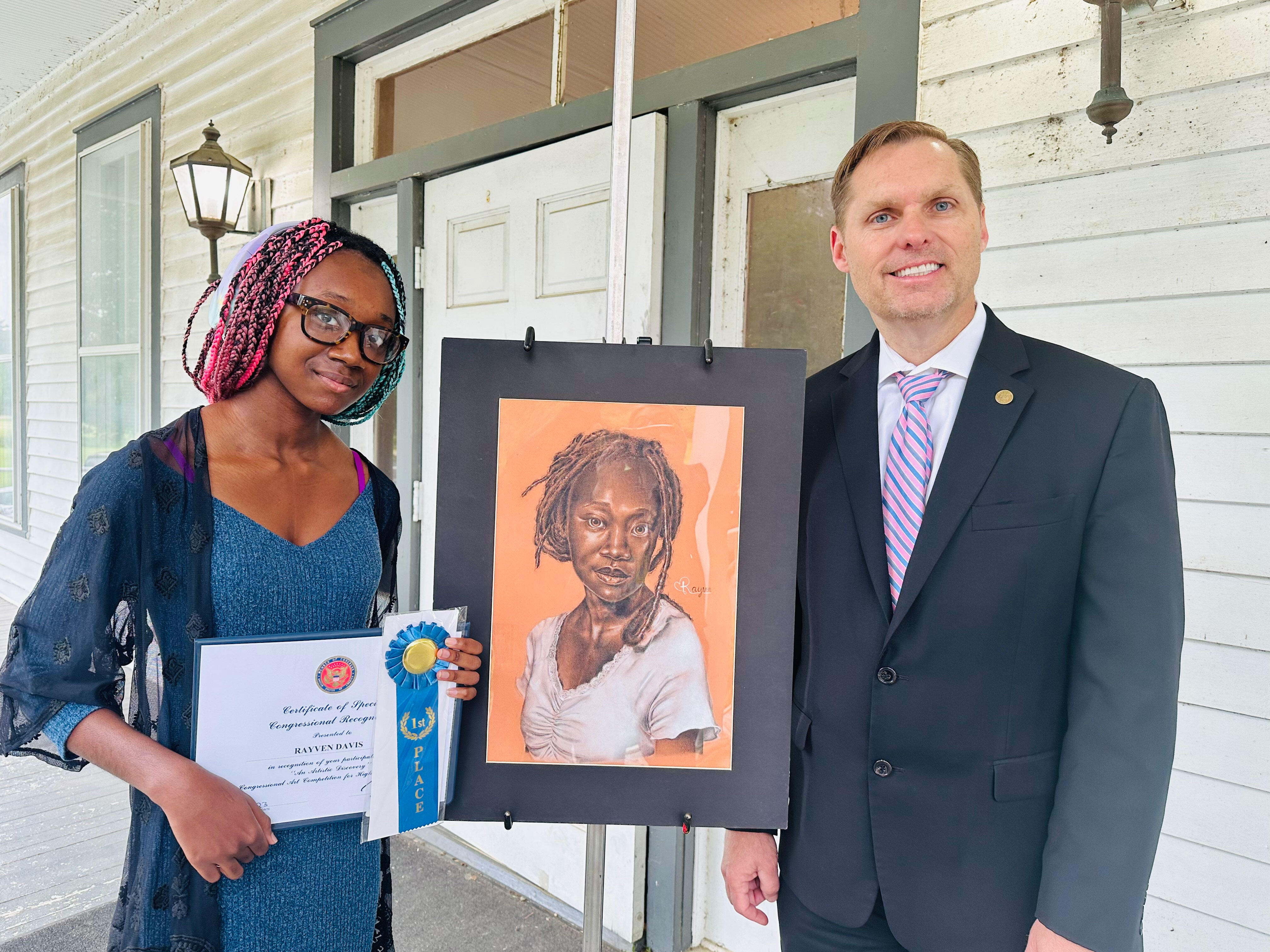 Award-winning drawing by SHS 11th grader to be displayed at U.S ...