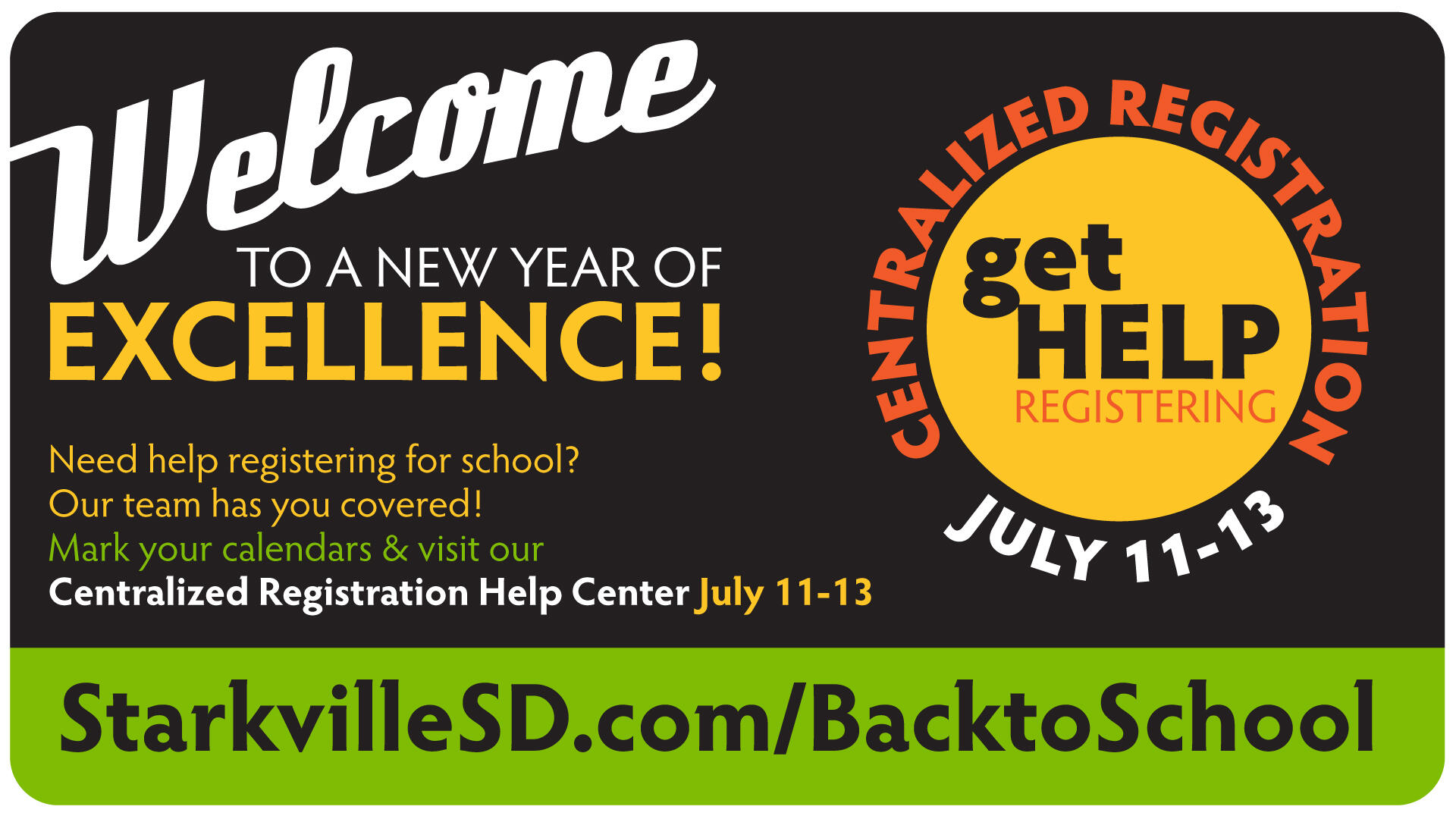 SOSD Announces Dates for 2024 Centralized Registration | Jacket News