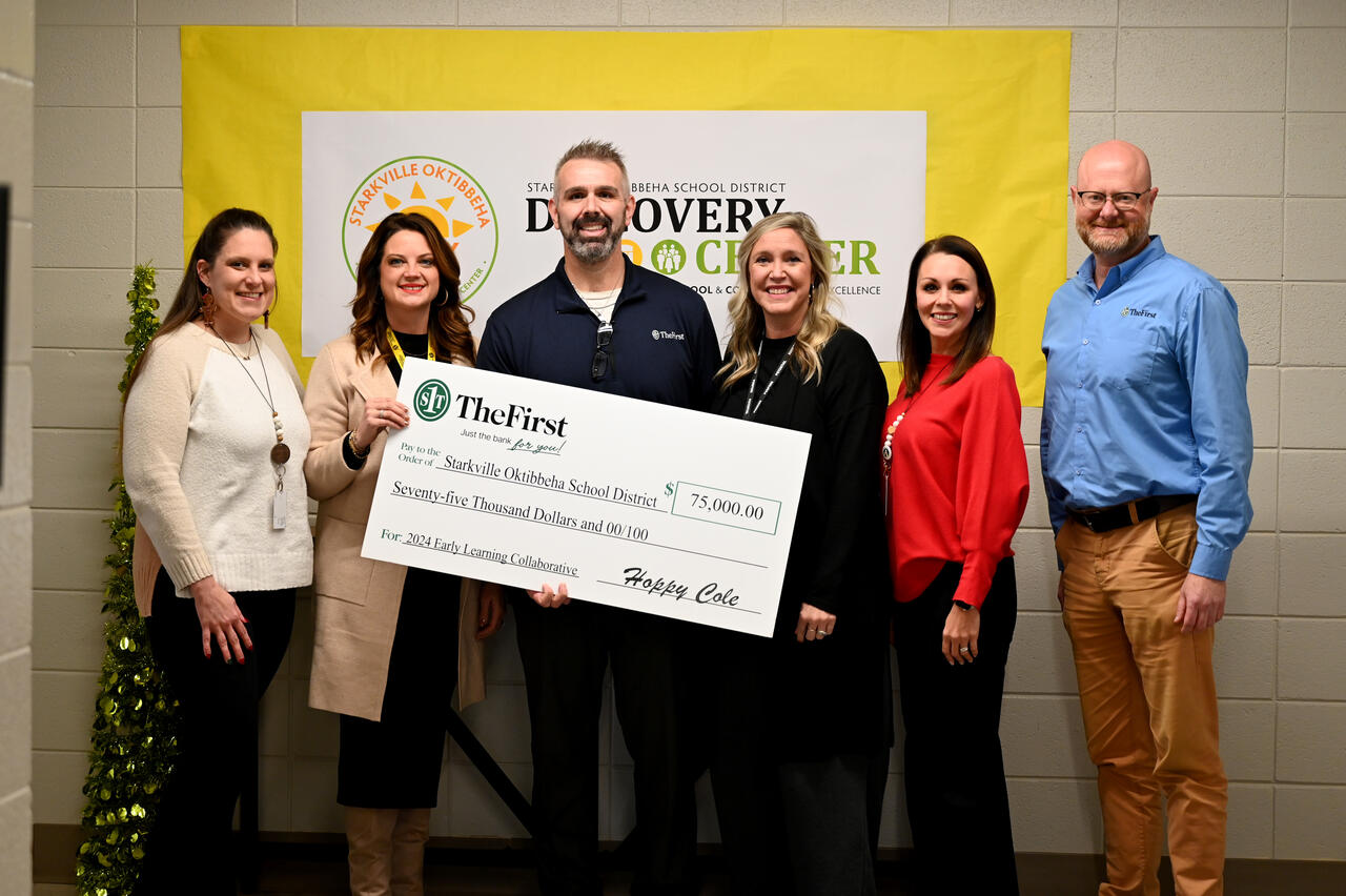 The First Bank provides SOCSD $75,000 Donation to Support ...