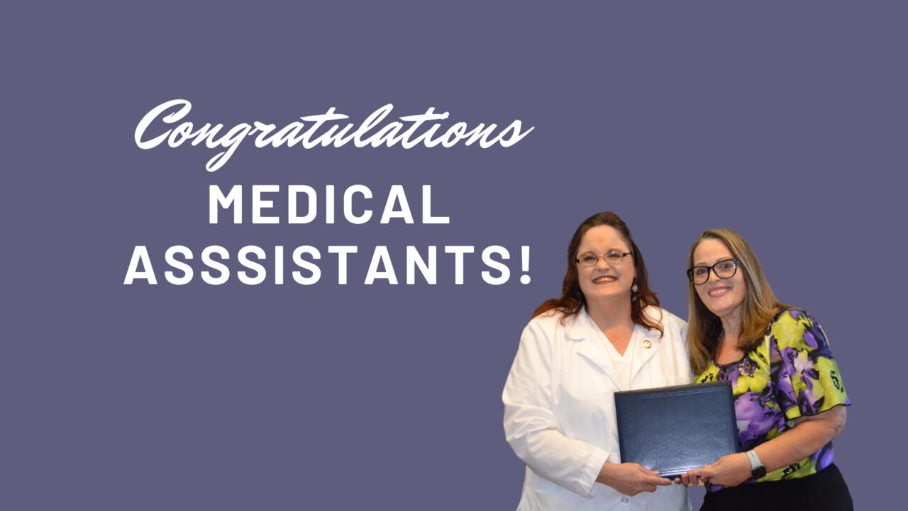 Inaugural Medical Assistant Registered Apprenticeship Program Graduates ...