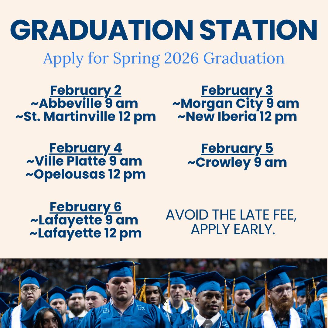 Graduation Station Spring 2026 | February 2 - 6, 2026 | About Us