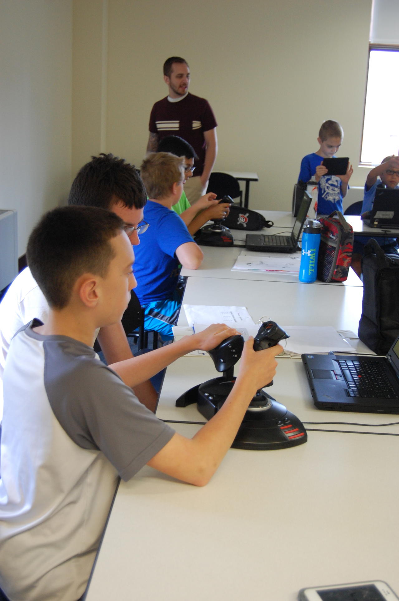 Students enjoying Camp Tech @ W&J | Home Page Announcements