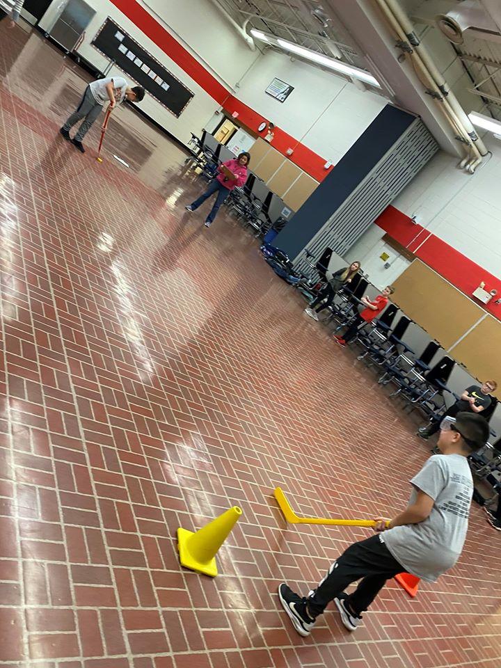 The fifth grade students at HBE have been participating in a series of ...