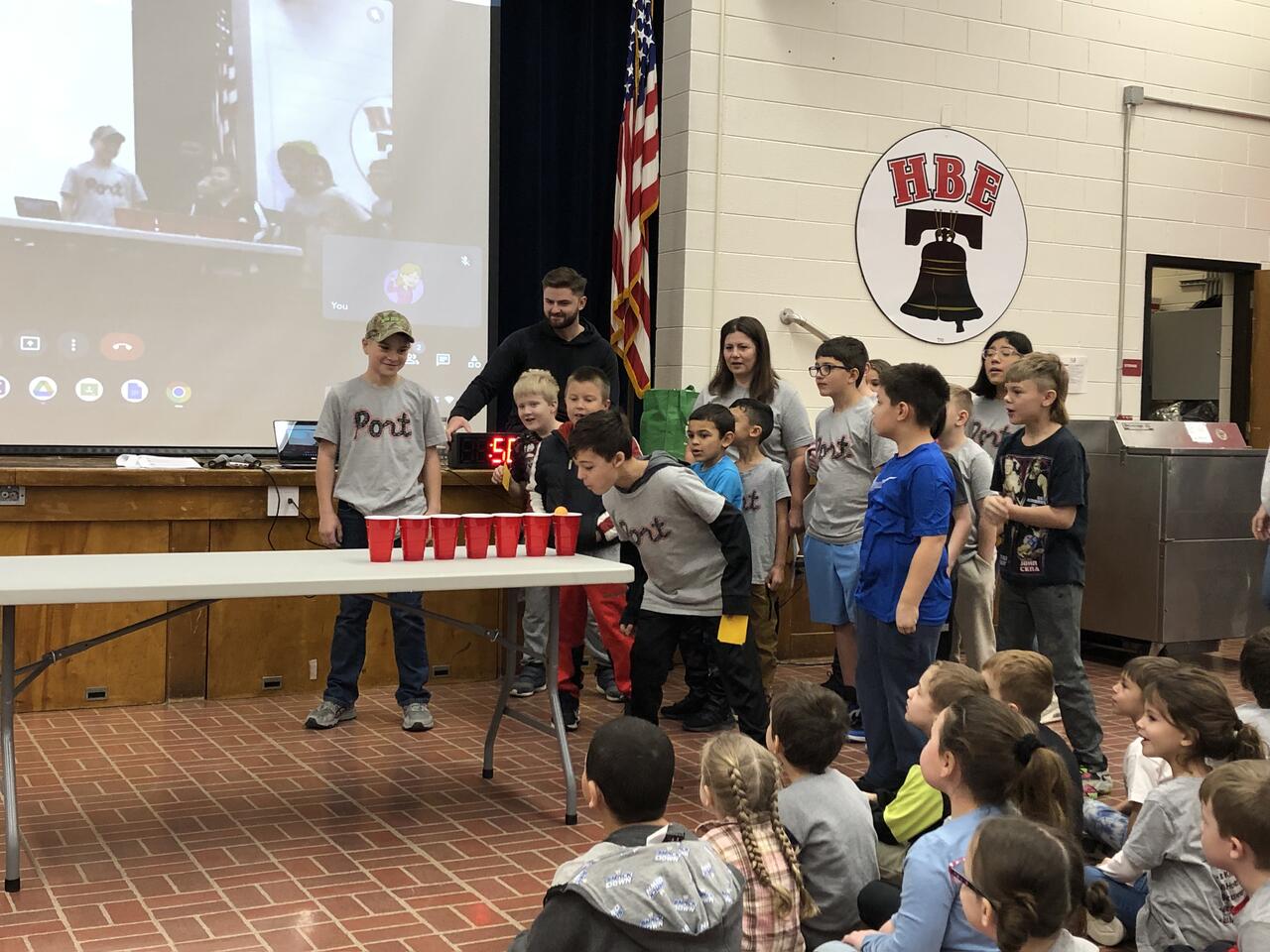 HBE: First Student vs. Teacher Challenge | Port Jervis High School