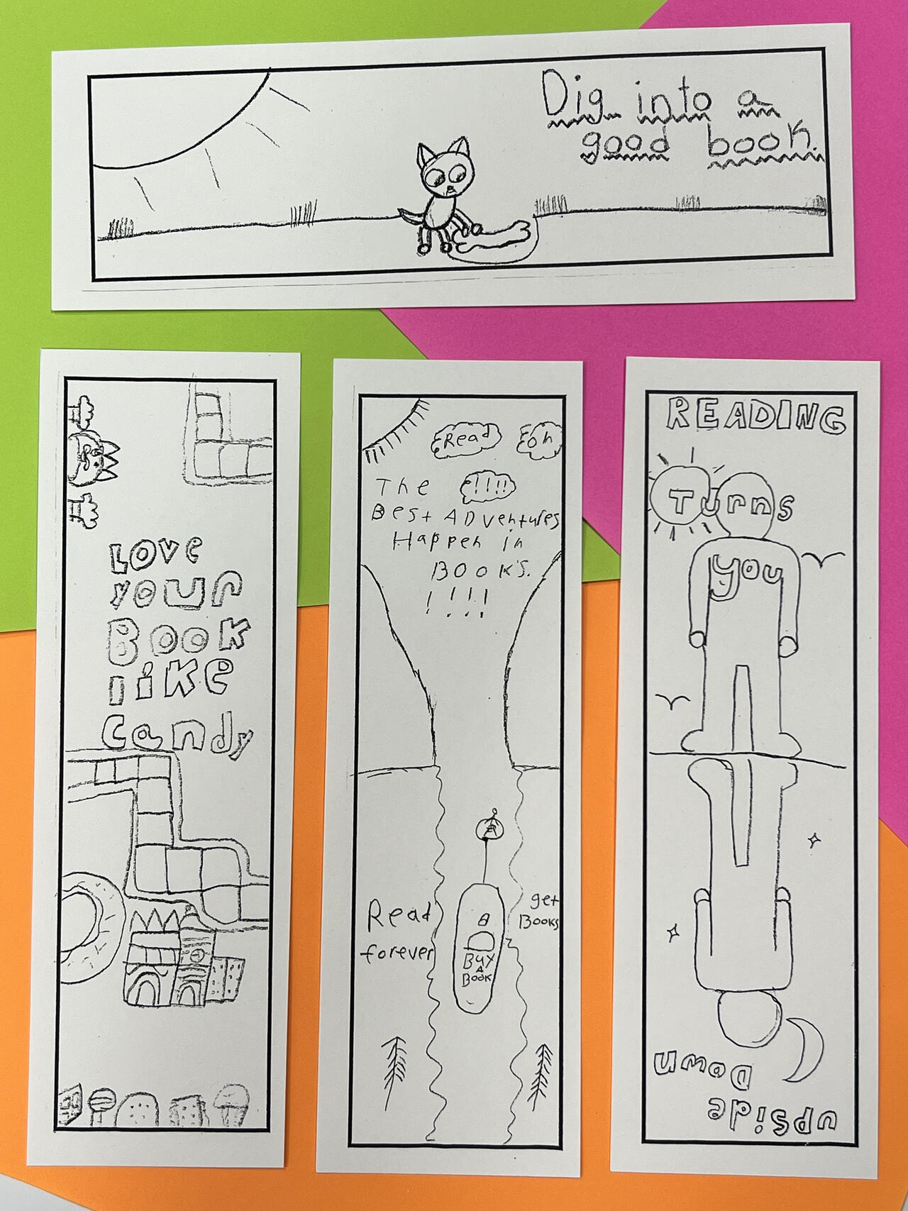 HBE: Bookmark Contest | Hamilton Bicentennial Elementary School