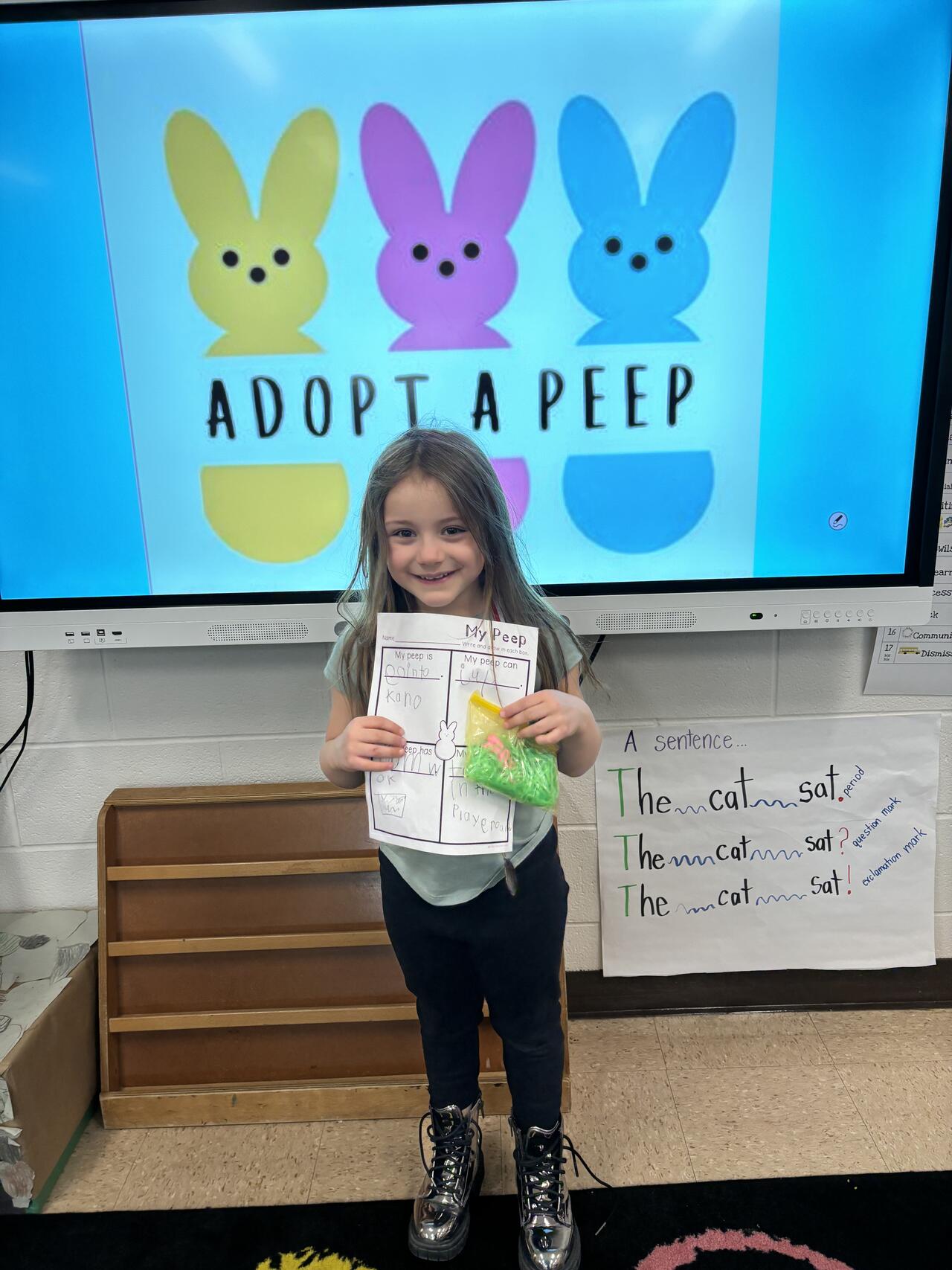 HBE: Adopt a Peep | Hamilton Bicentennial Elementary School