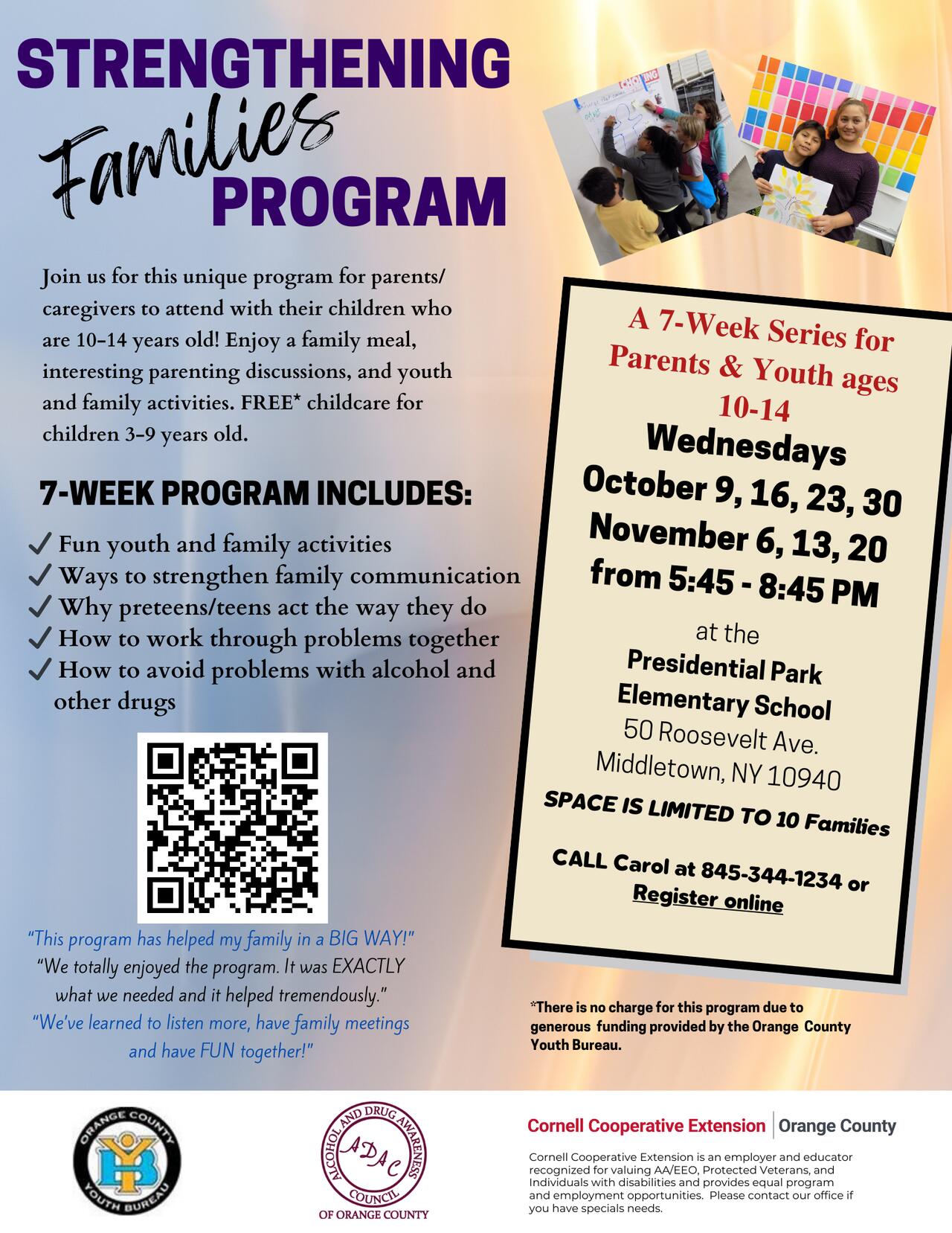 Strengthening Families Program | Update Center