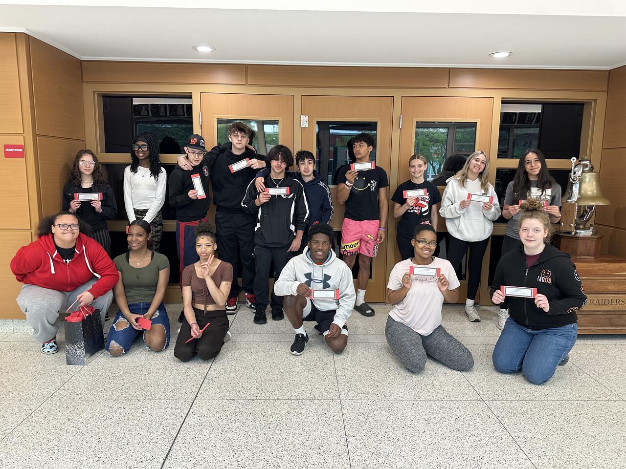 PJHS: April Character Education Winners | Port Jervis High School