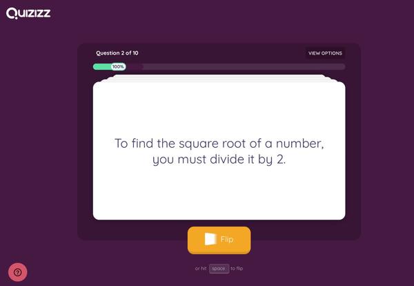 Quizziz - A Supplemental Learning Tool | Math and Science Department