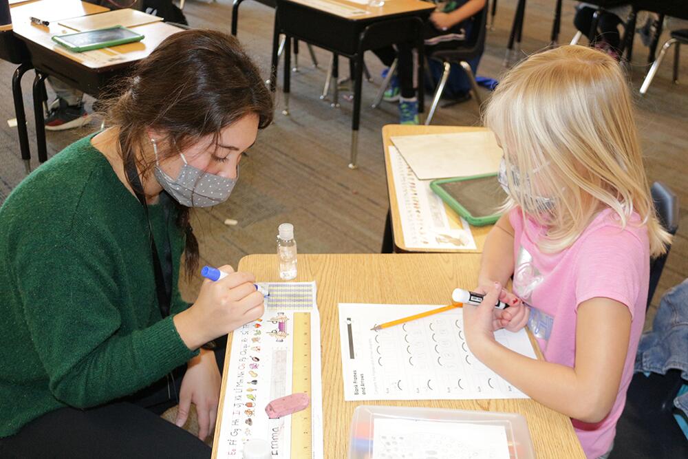 Arrows Point Students to Math | Bridgeview