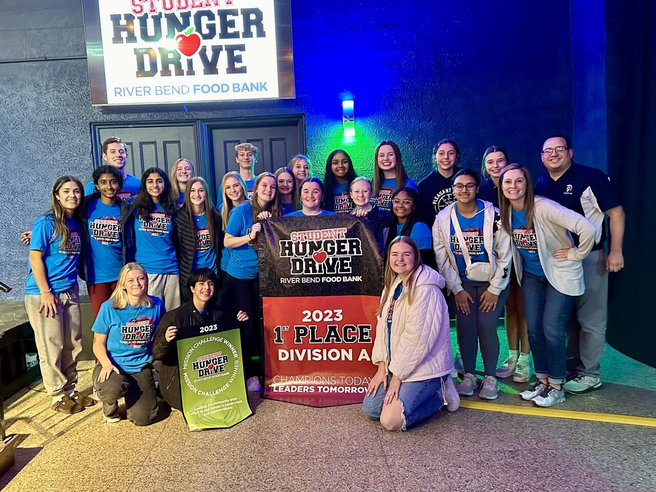 PV Earns Student Hunger Drive 1st Place Finish | Pleasant Valley ...