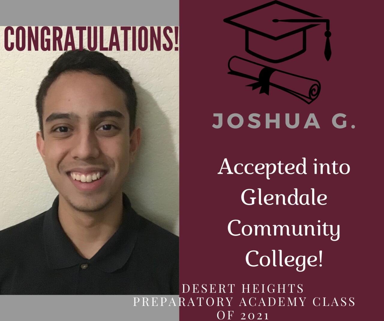 Congratulations Joshua! | Families