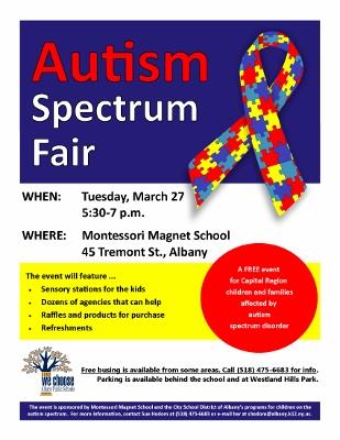 District Autism Spectrum Fair 2018 coming up | City School District of ...