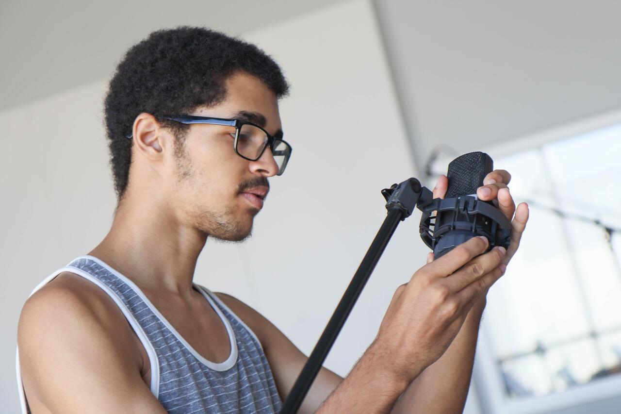 Summer in the recording studio | City School District of Albany