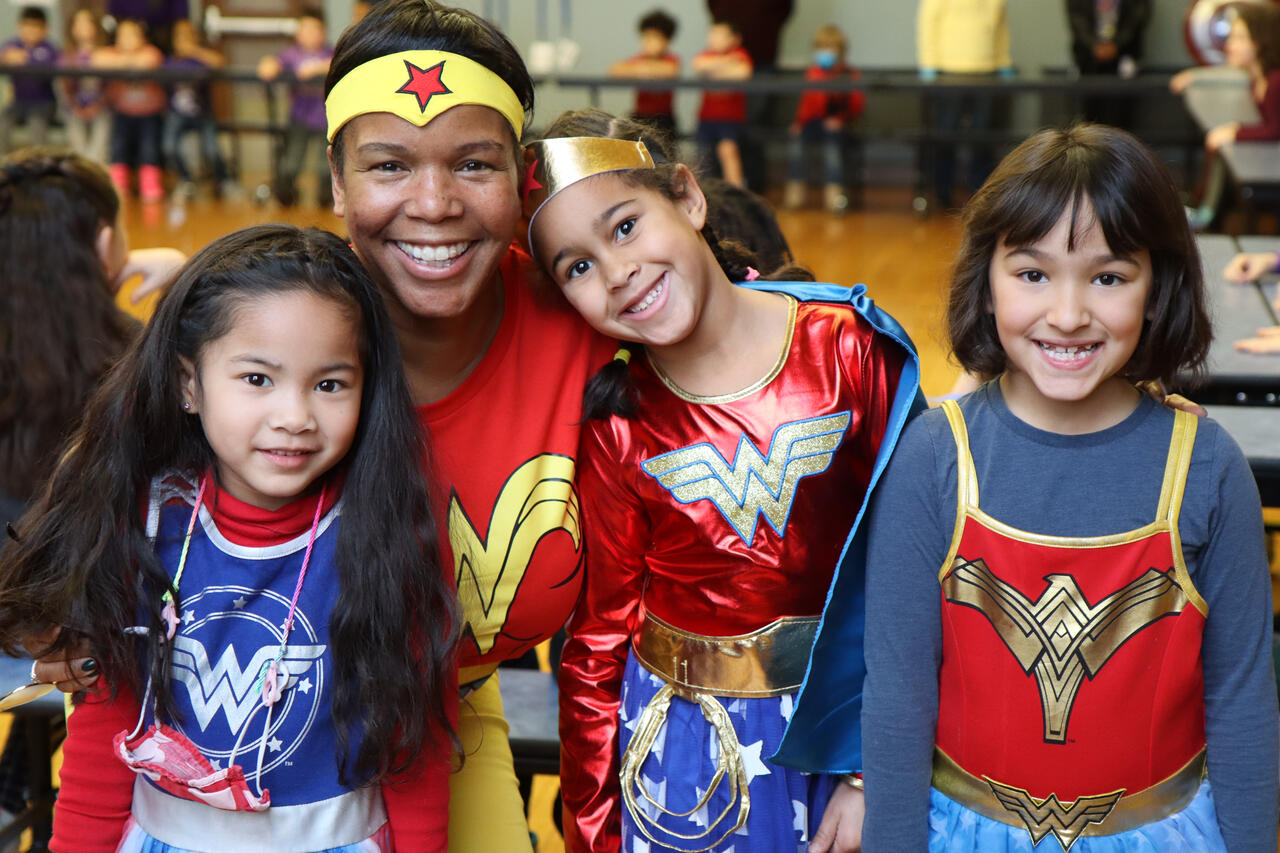 Superhero super-readers! | New Scotland Elementary School