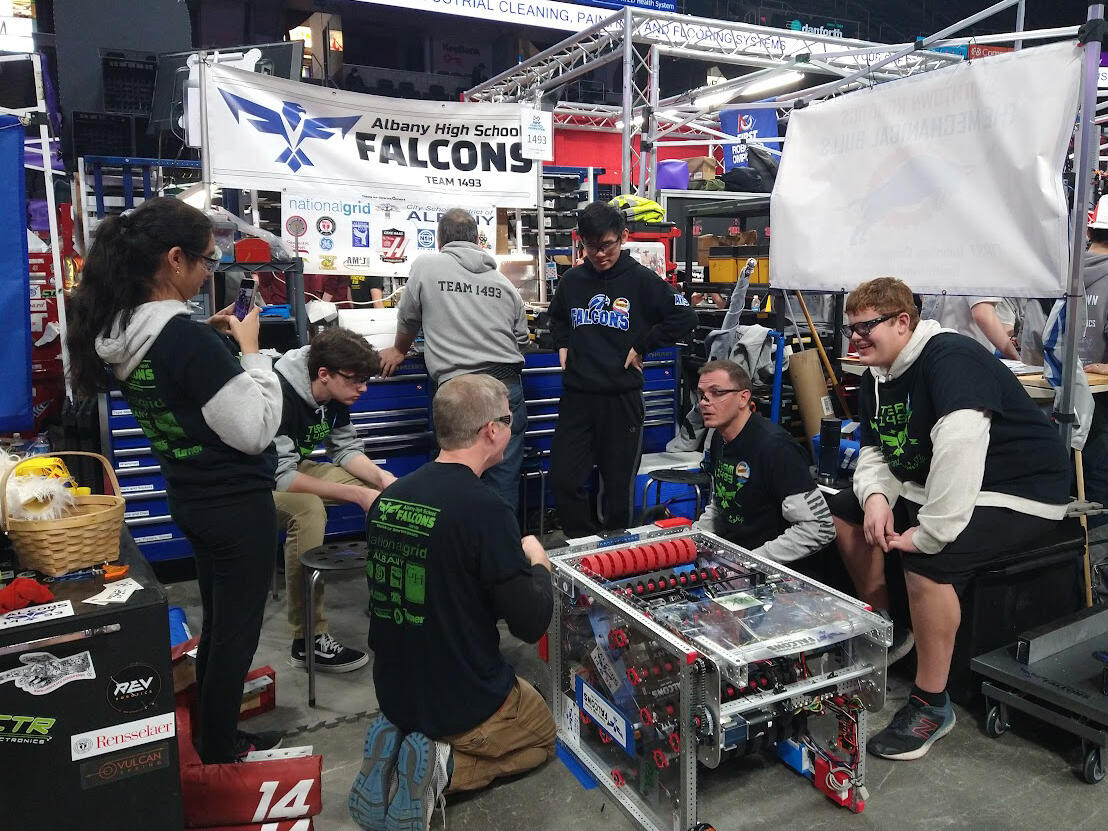 Falcon robotics finish season | City School District of Albany
