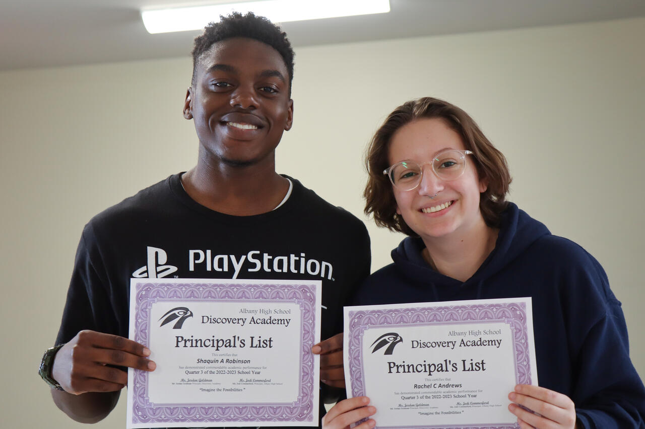 Falcon academic excellence celebrated | Albany High School