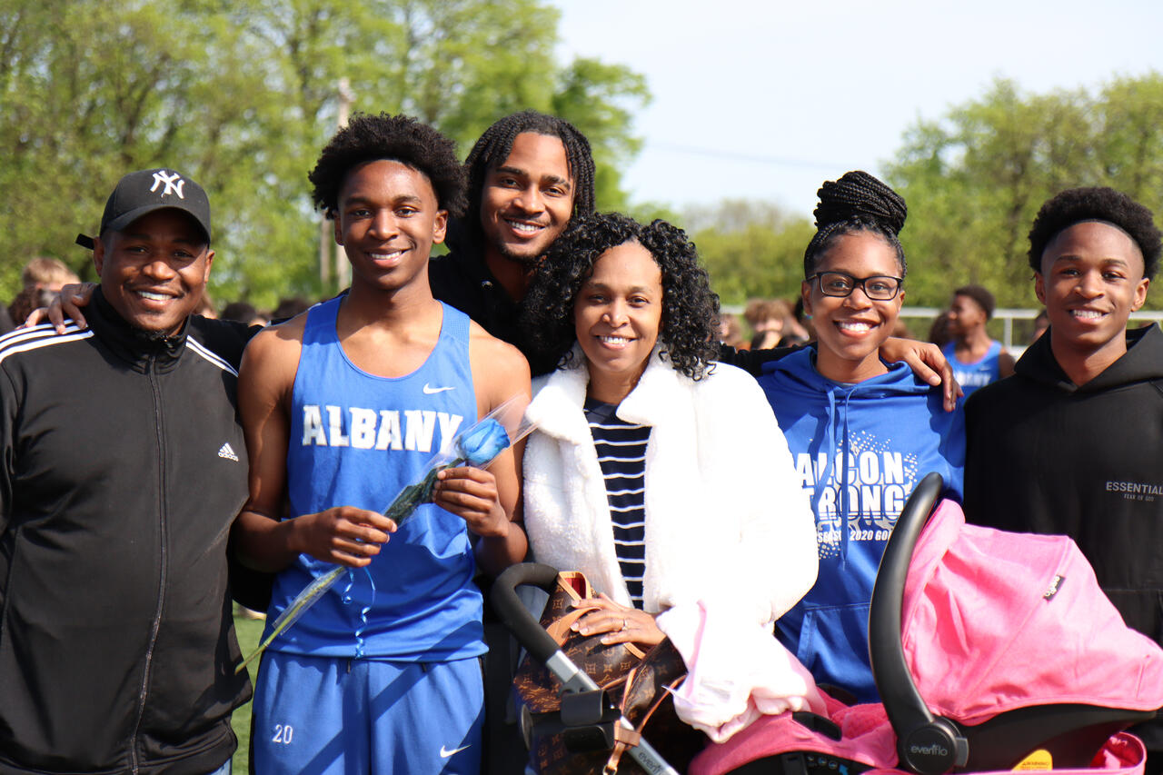 Outdoor track senior night | Athletics