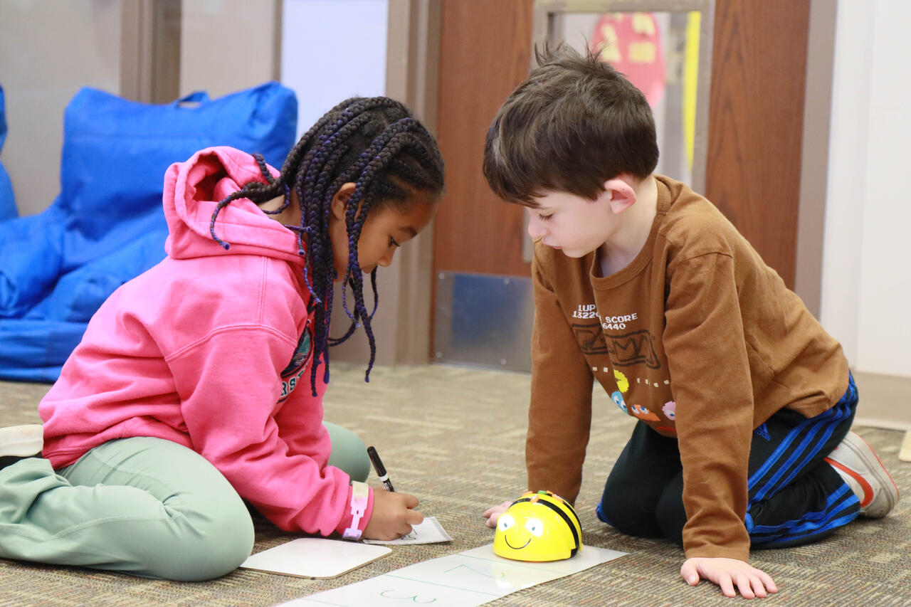 First-graders code, code, code! | New Scotland Elementary School