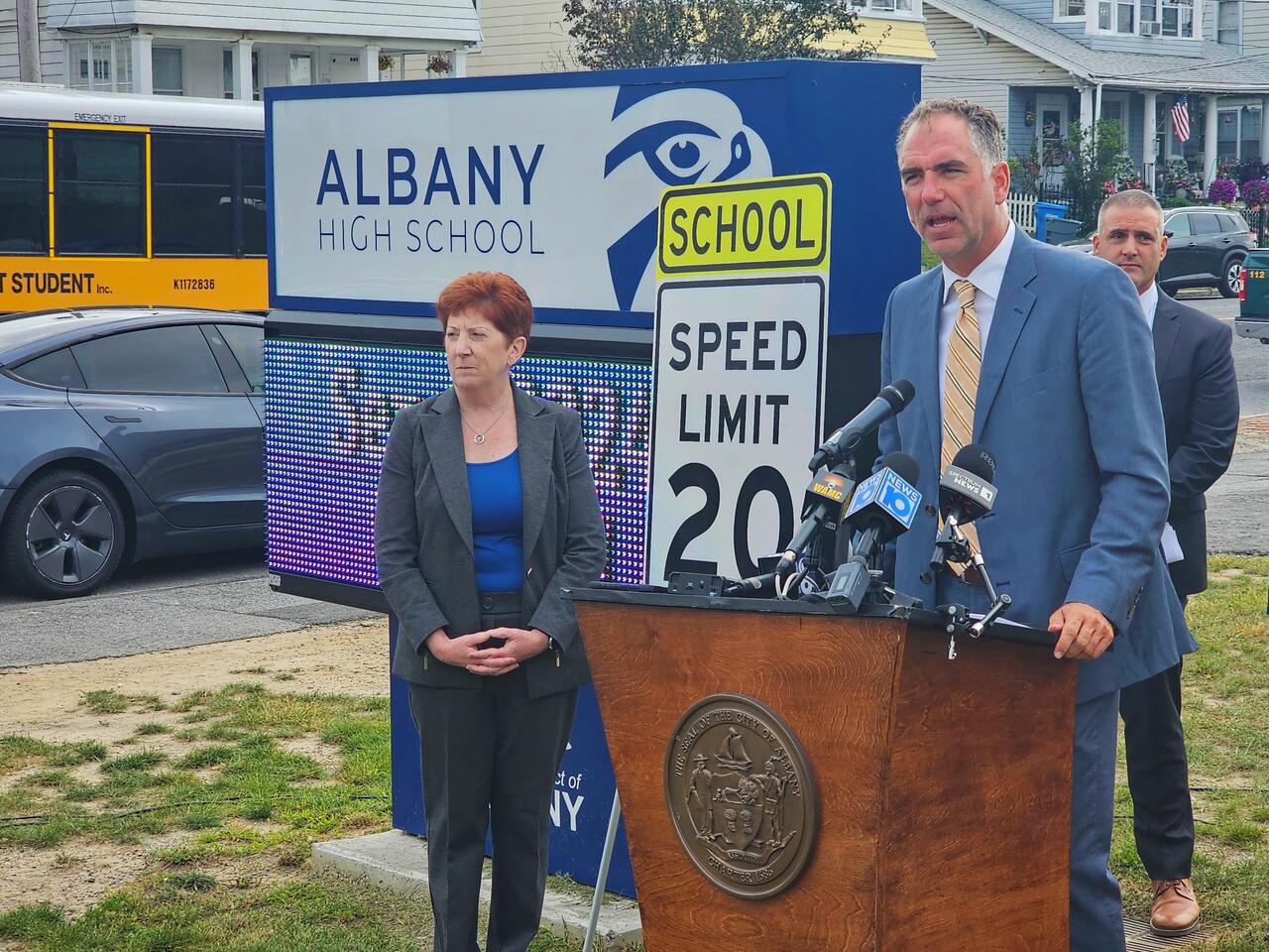 City speed cameras debut at Albany High and other school zones | City ...