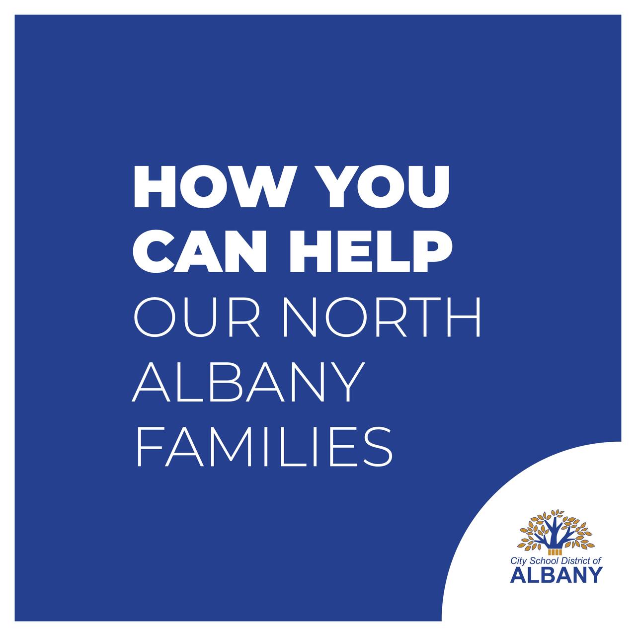 How you can help our North Albany families | City School District of Albany