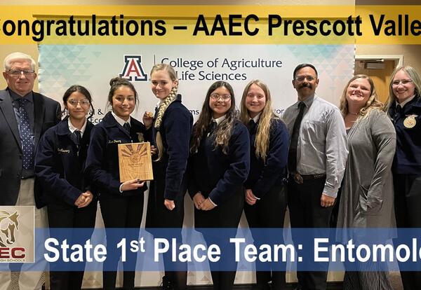 AAEC Prescott Valley State Winning Team | AAEC