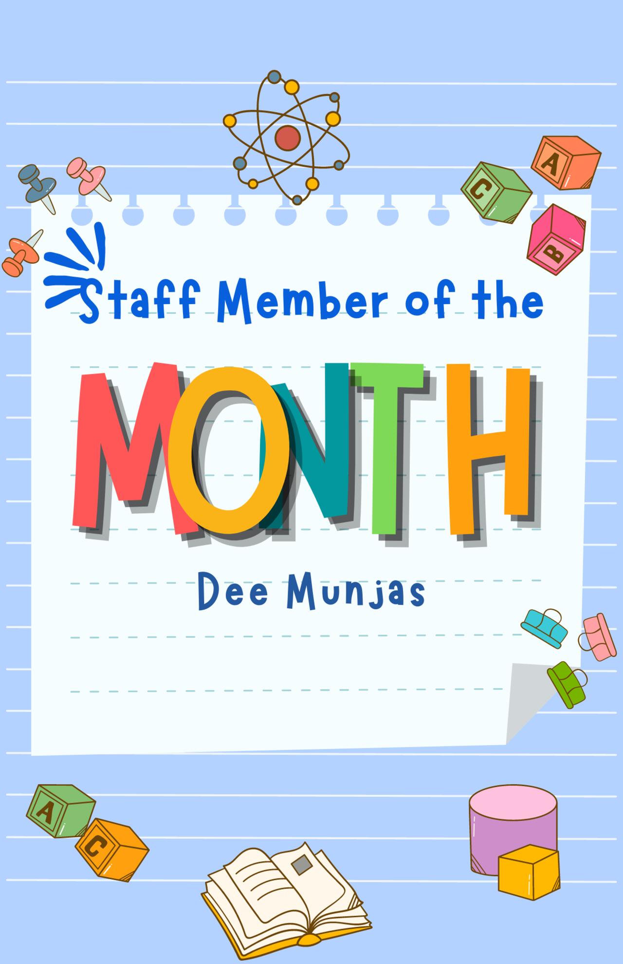 Teacher and Staff Member for February | Oak Hill Elementary School